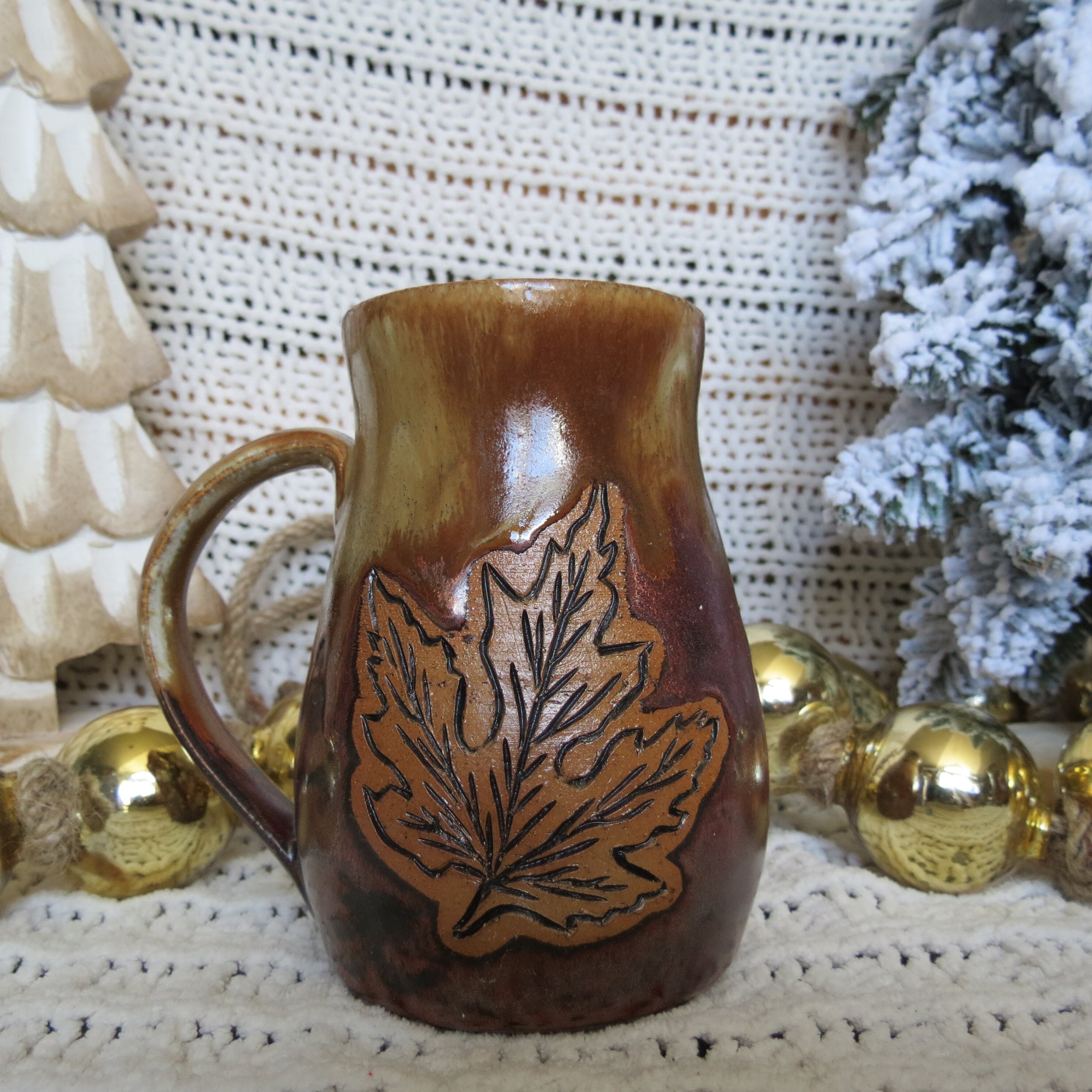 Campfire Leaf Mug | Hunter's Hearth LLC Campfire Leaf Mug | Hunter's Hearth LLC